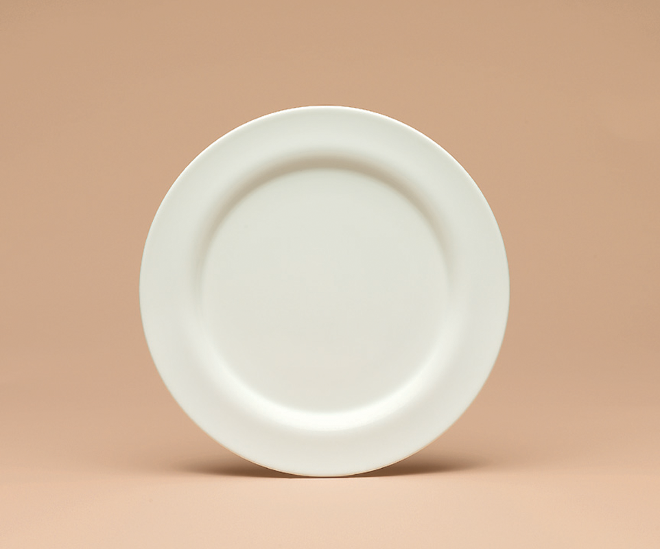Schönwald, Generation - Teller, flach, Fahne, Relief, creme, uni, 29 cm